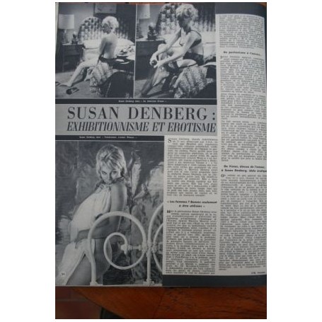 Magazine Cine Revue 1966 Susan Denberg