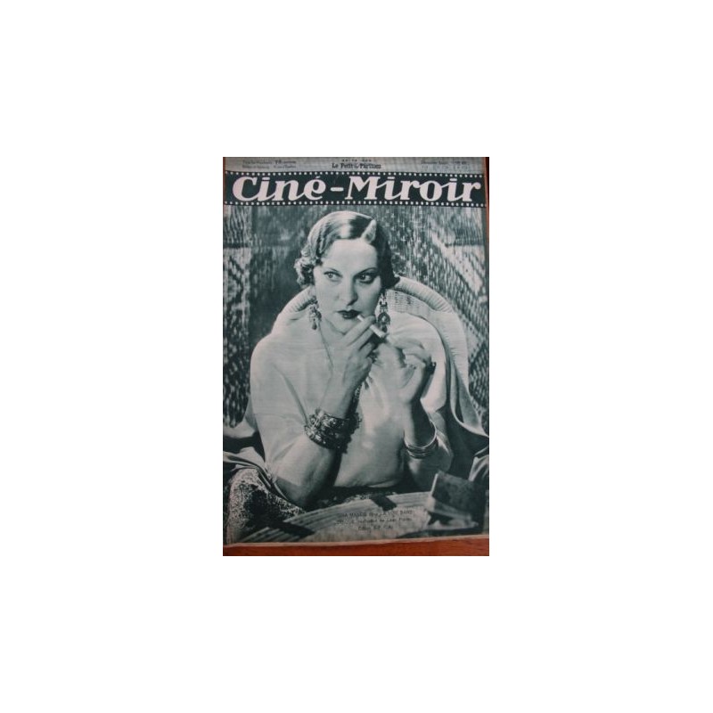 Magazine Cine Miroir 1933 Gina Manes