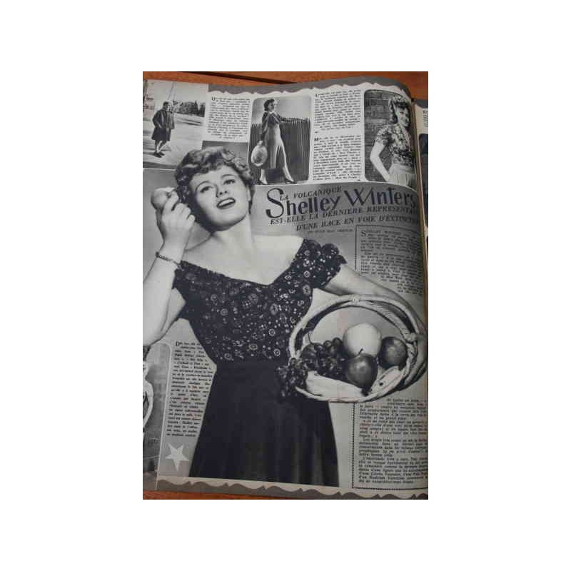 Magazine Cine Revue 1951 Shelley Winters