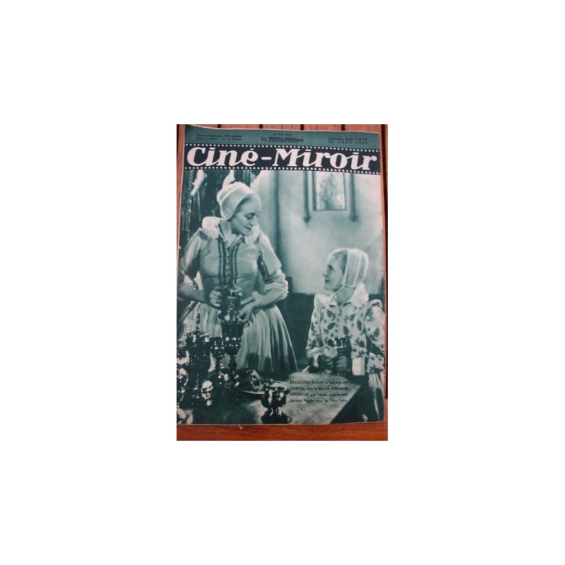 Magazine Cine Miroir 1935 Mona Goya