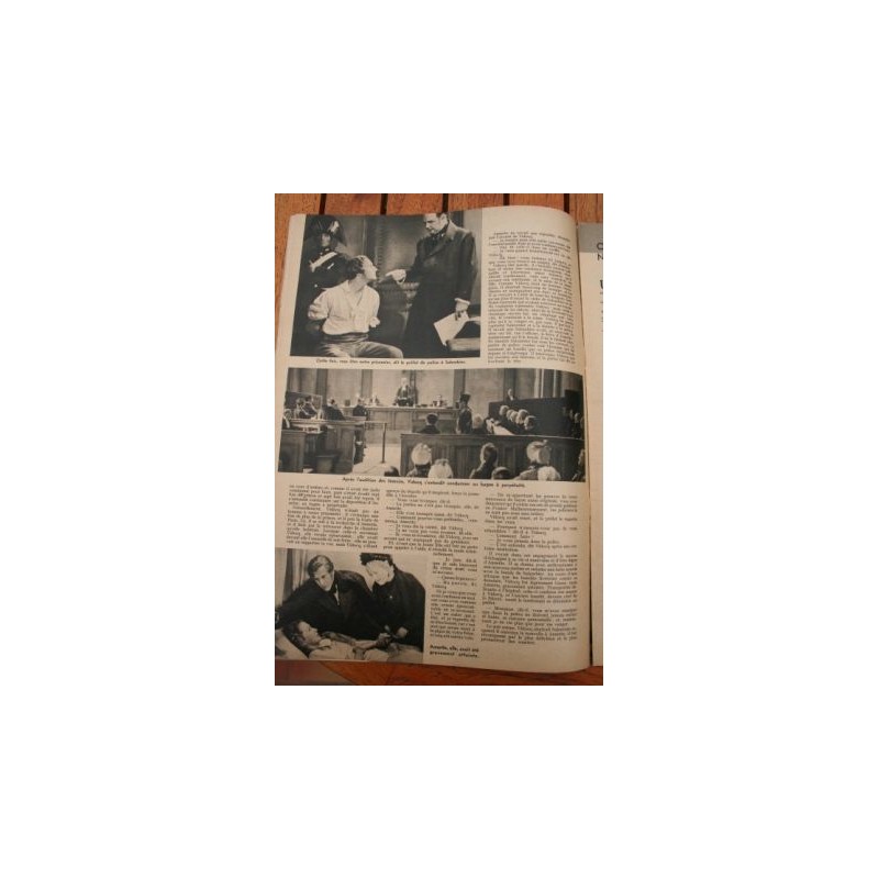 Magazine Cine Miroir 1939 Arlette Marchal Victor Francen