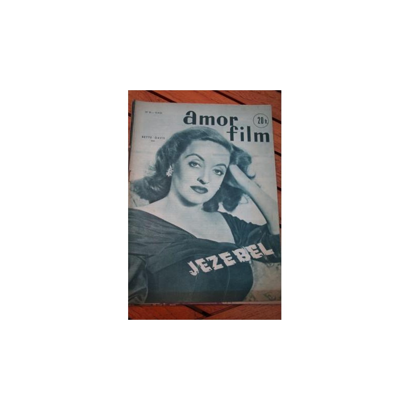 Magazine Amor 1953 Bette Davis Gary Merrill