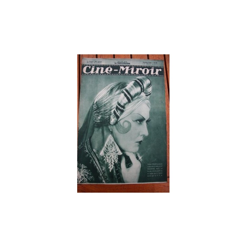 Magazine Cine Miroir 1933 Tania Fedor