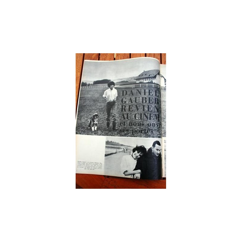 Magazine Cinemonde 1967 Daniele Gaubert