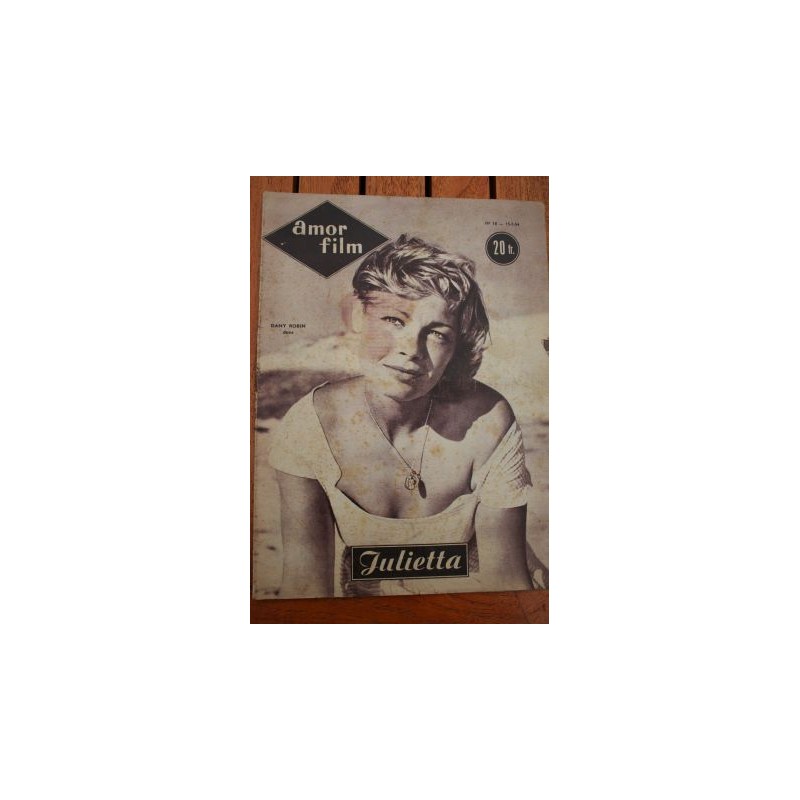 Magazine Amor 1954 Dany Robin