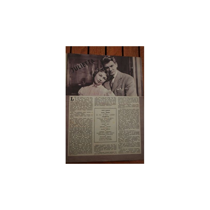 Magazine Amor 1954 Dany Robin