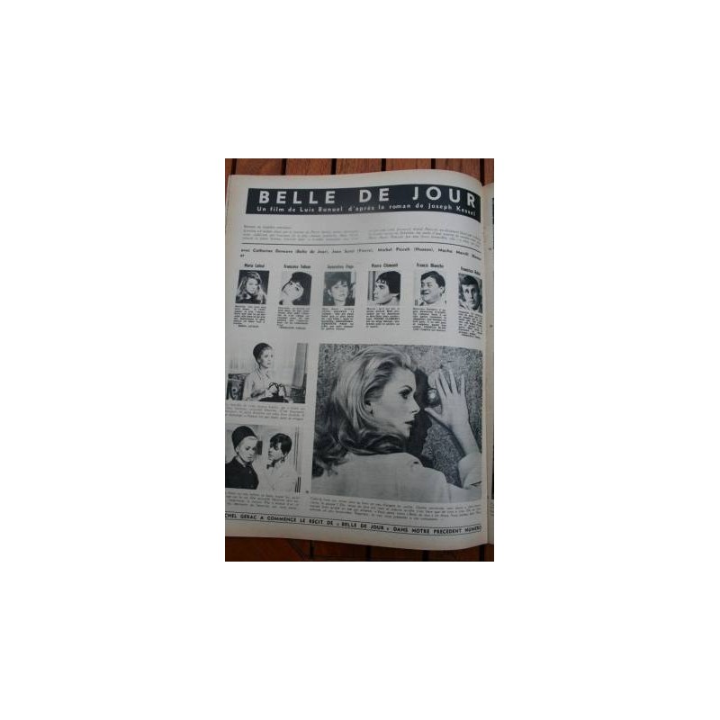 Magazine Cinemonde 1967 Rosemary Dexter