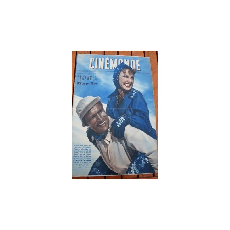 Magazine Cinemonde 1939 Luis Trenker Carla Rust