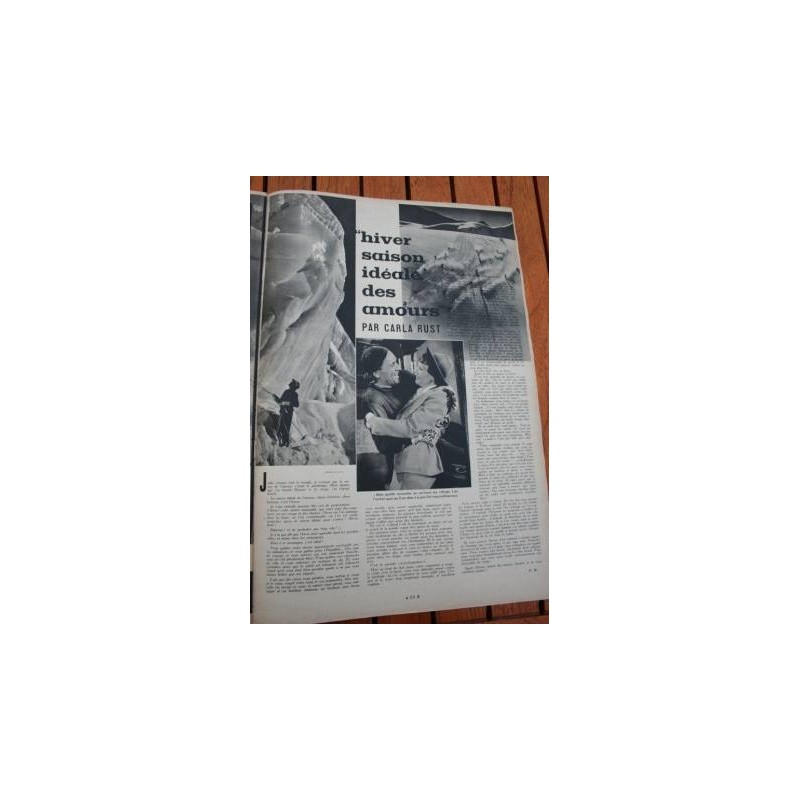 Magazine Cinemonde 1939 Luis Trenker Carla Rust