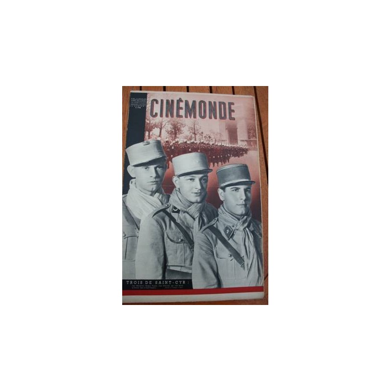 Magazine Cinemonde 1939 Roland Toutain Jean Chevrier Jean Mercanton