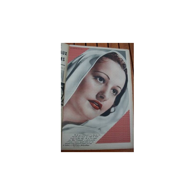 Magazine Cinemonde 1939 Roland Toutain Jean Chevrier Jean Mercanton