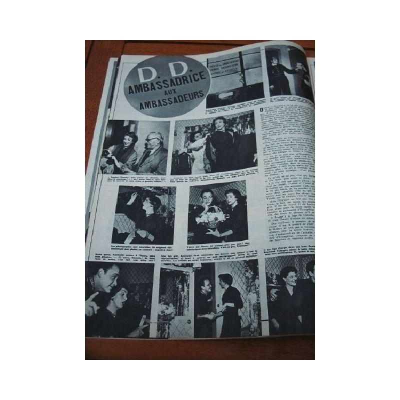 Magazine Cinemonde 1952 Danielle Darrieux Raymond Pellegrin
