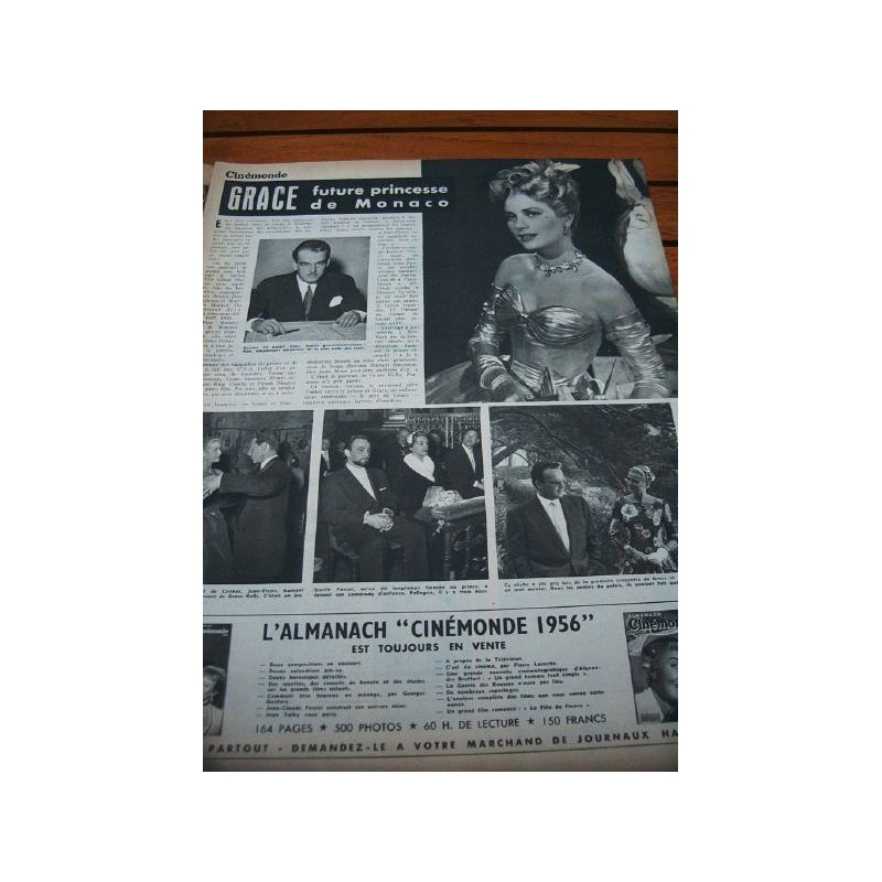 Magazine Cinemonde 1956 Rossana Podesta Helen Of Troy