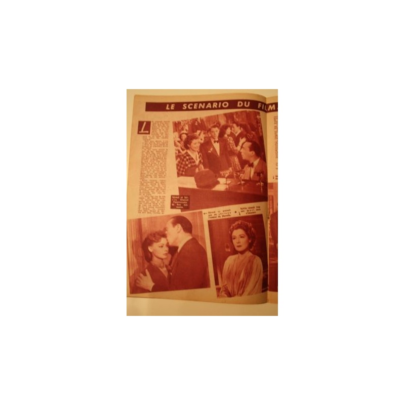 Magazine Cinephile 1948 Louis Jouvet Dany Robin Renee Devillers