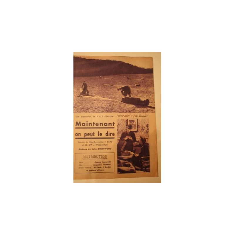 Magazine Cinephile 1948 Jacqueline Nearne Harry Ree Teddy Baird