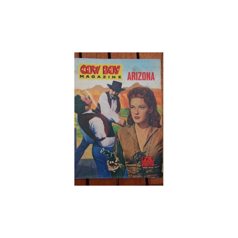 Magazine Cowboy Magazine 1966 William Holden Jean Arthur Arizona