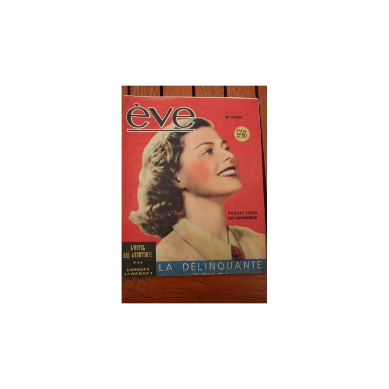 Magazine Eve 1947 Ingrid Bergman