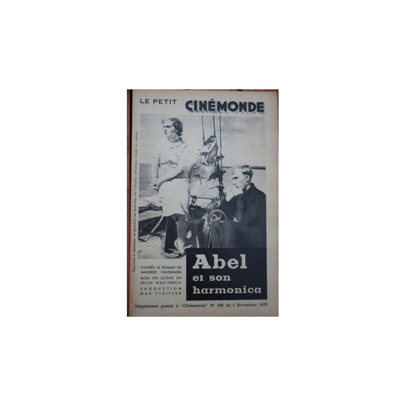 Magazine Petit Cinemonde 1935 Karin Hardt Karl Ludwig Schreiber Carl ...