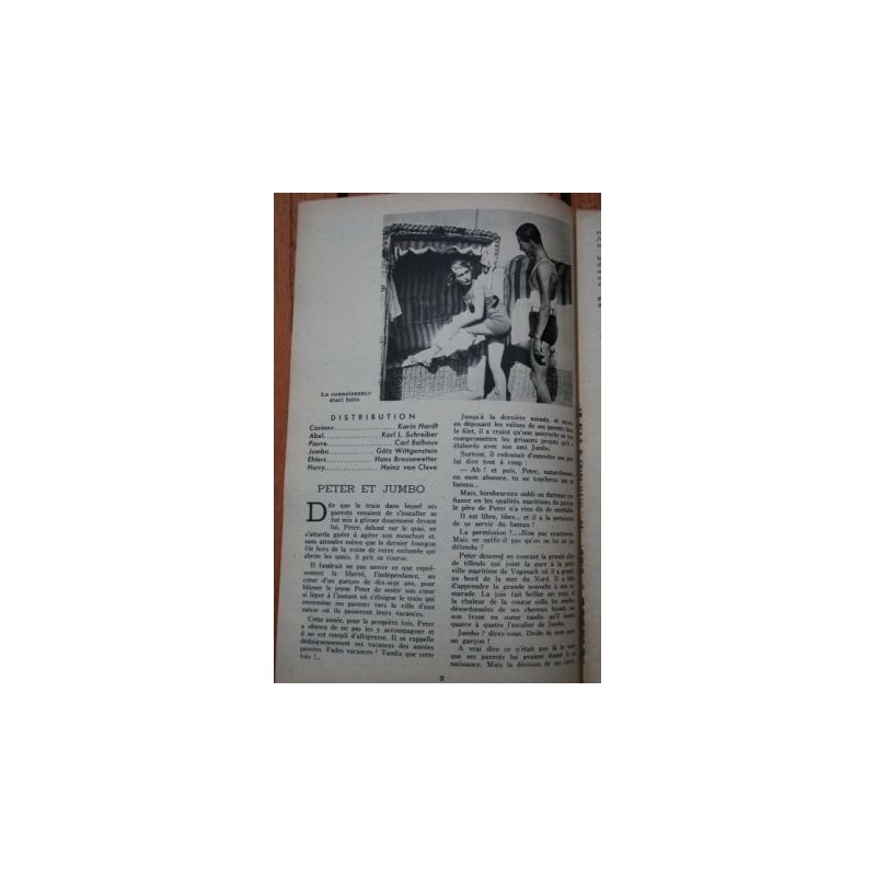 Magazine Petit Cinemonde 1935 Karin Hardt Karl Ludwig Schreiber Carl ...