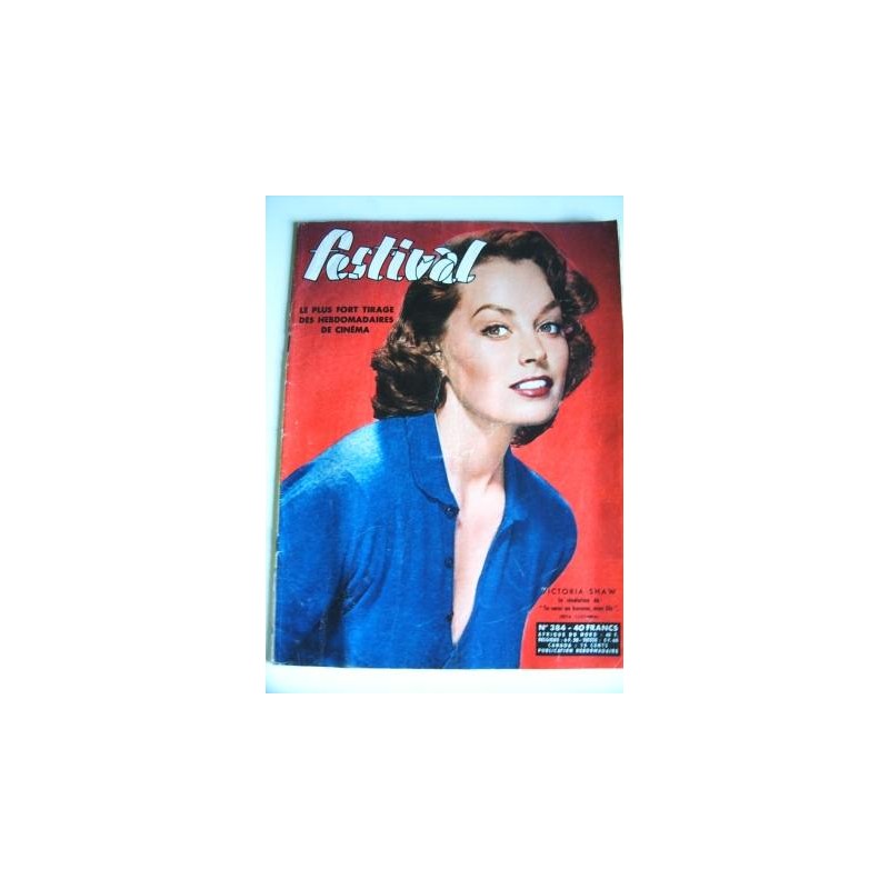 Magazine Festival 1956 Victoria Shaw