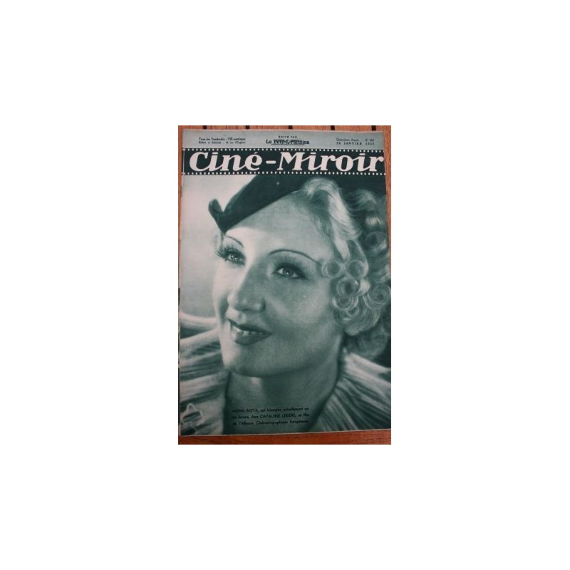 Magazine Cine Miroir 1936 Mona Goya