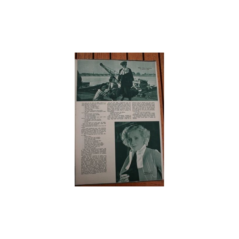 Magazine Cine Miroir 1936 Winna Winifried Jean Murat