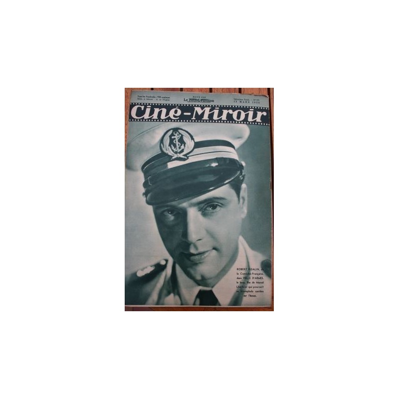 Magazine Cine Miroir 1936 Winna Winifried Jean Murat