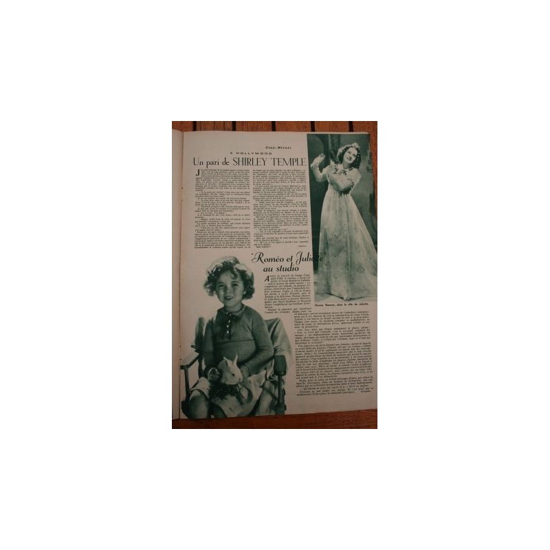 Magazine Cine Miroir 1936 Monique Rolland