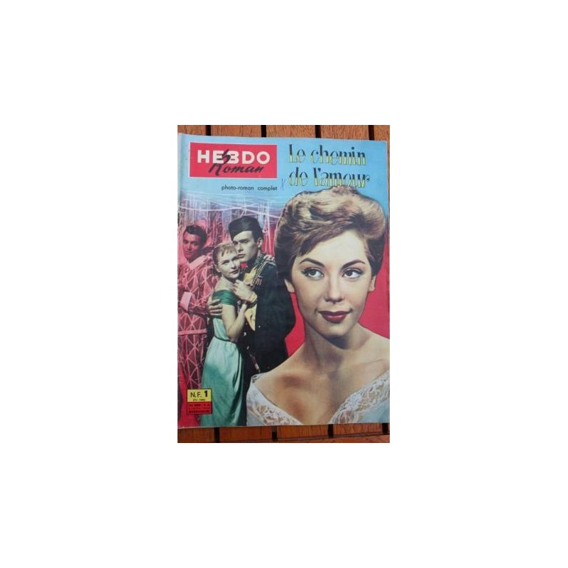 Magazine Hebdo Roman 1960 Irina Greco Fabio Cardoso Maria Dilnah Jaime ...