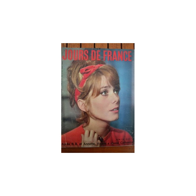 Magazine Jour De France 1961 Catherine Deneuve