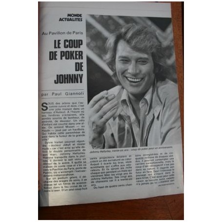 Magazine Jour De France 1979 Johnny Hallyday