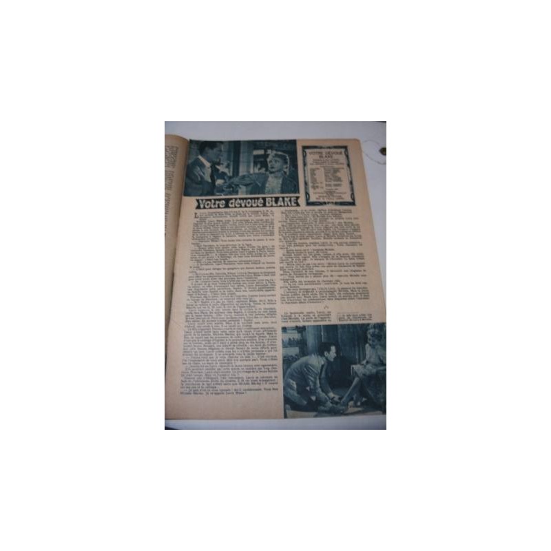 Magazine Mon Film 1955 Eddie Constantine Danielle Godet Simone Paris