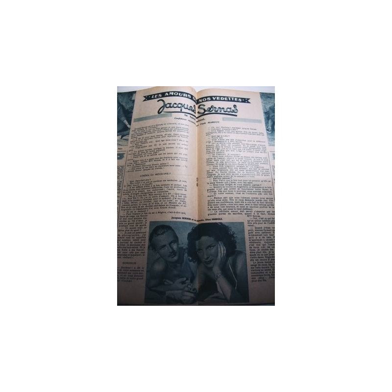 Magazine Mon Film 1950 Jean Marais Michele Morgan Jean Chevrier Robert ...