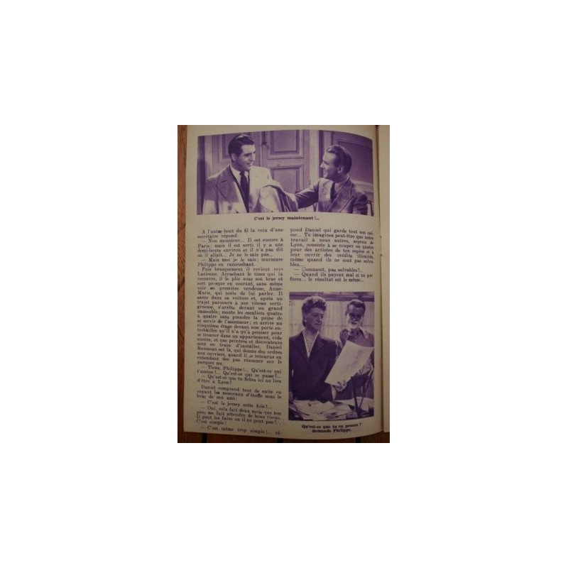 Magazine Mon Film D'Amour 1947 Raymond Rouleau Micheline Presle Jean ...