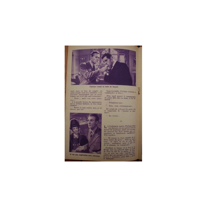 Magazine Mon Film D'Amour 1947 Raymond Rouleau Micheline Presle Jean ...