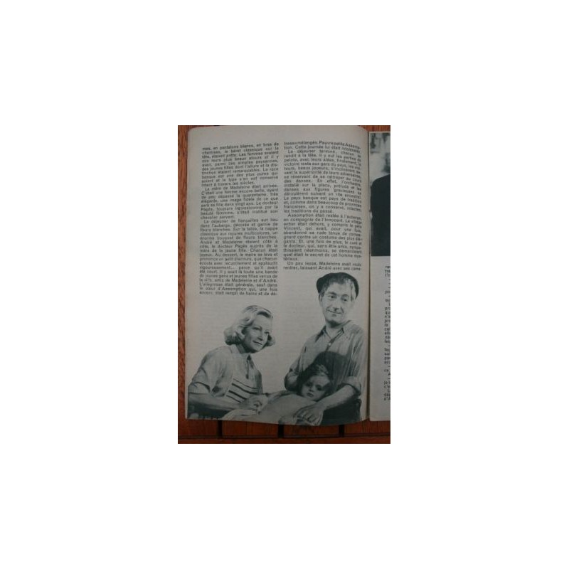 Magazine Nos Grands Films 1945 Jean Galland Andre Alerme Anne Laurens ...