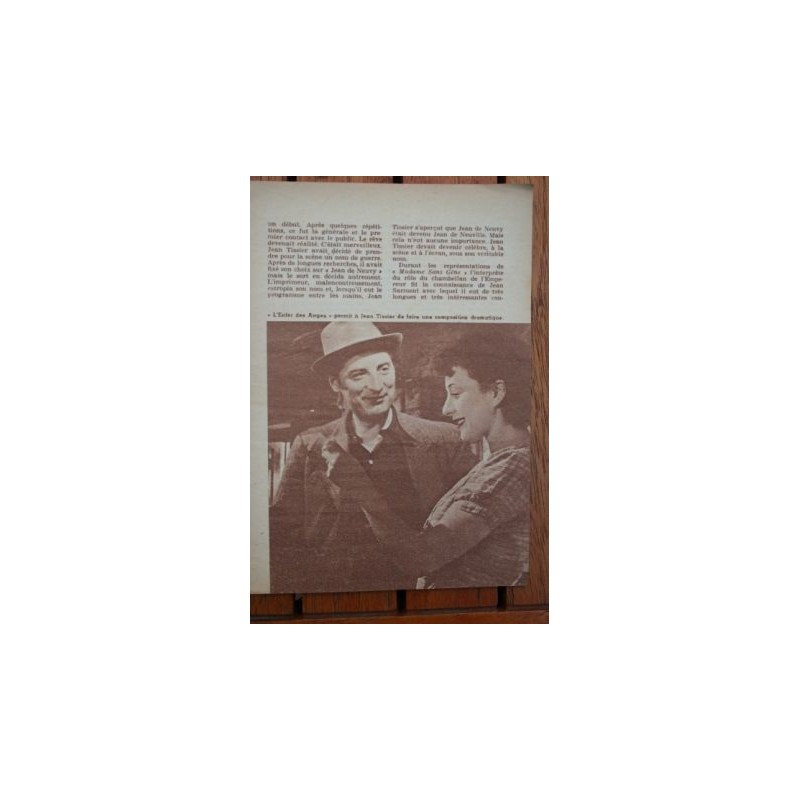 Magazine Nos Vedettes 1944 Jean Tissier