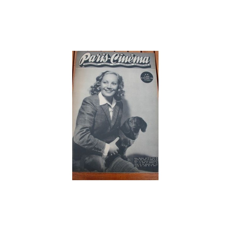 Magazine Paris Cinema 1946 Nane Germon