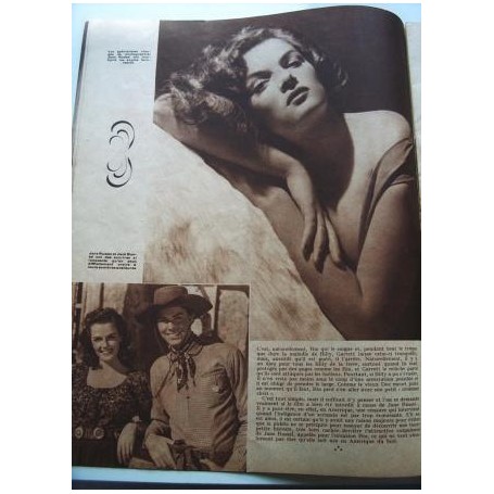 Magazine Paris Hollywood 1947 Jane Russell