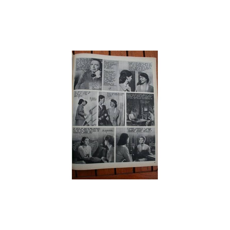 Magazine Photo Roman 1956 Lia Miranda Giacomo Rondinella Donatella ...