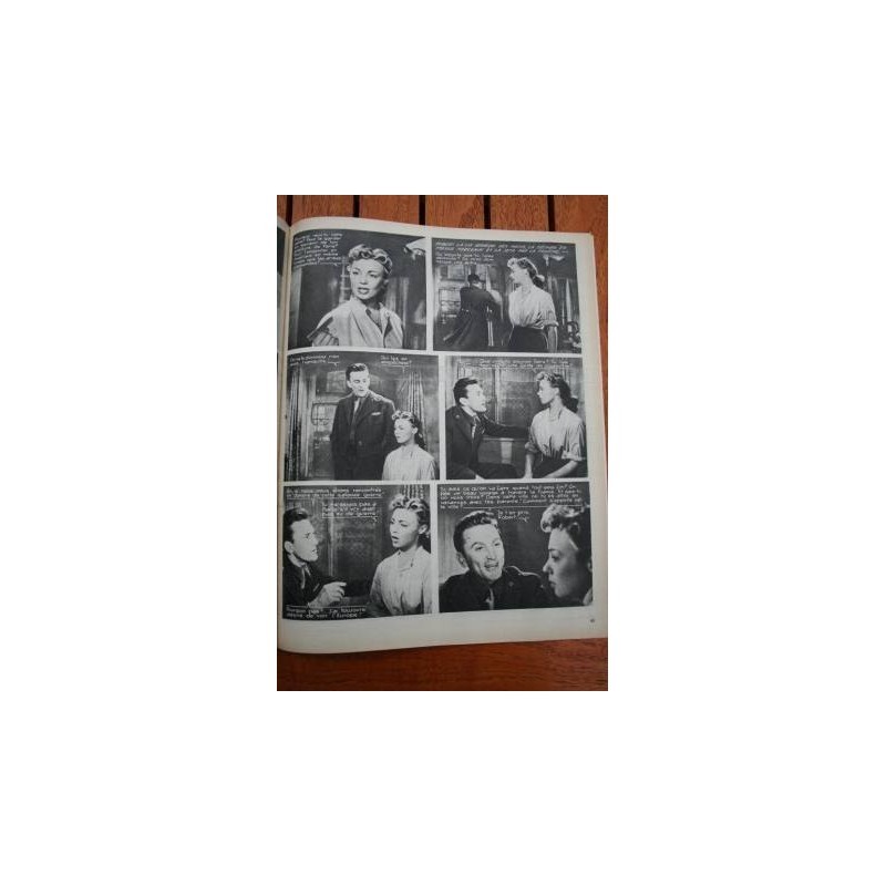Magazine Photo Roman 1957 Kirk Douglas Dany Robin Barbara Laage ...