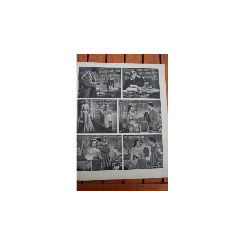 Magazine Photo Roman 1959 Jean Marais Dany Robin Louis Seigner ...