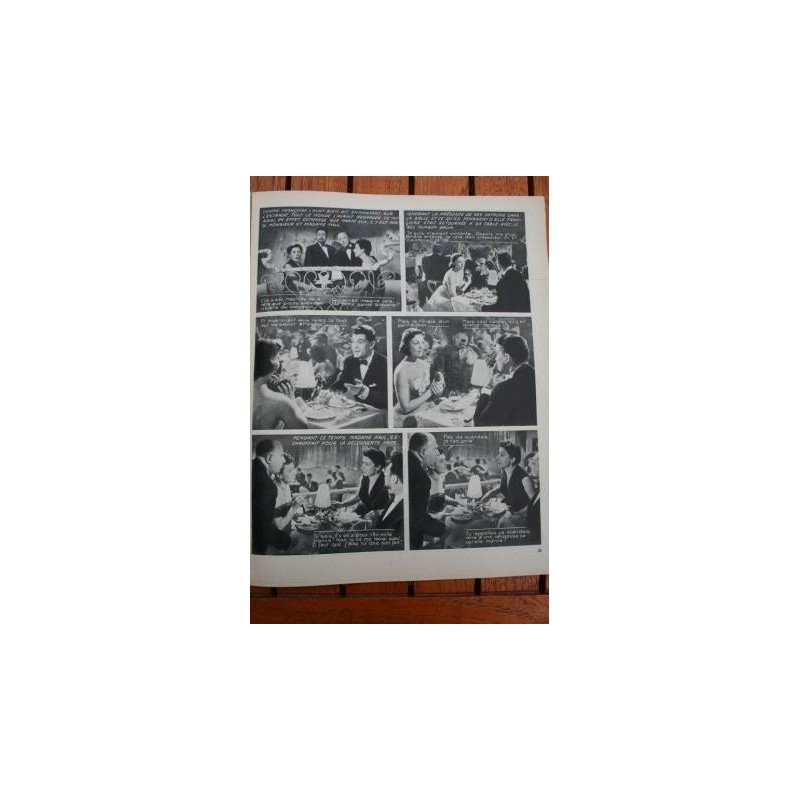 Magazine Photo Roman 1959 Jean Marais Dany Robin Louis Seigner ...