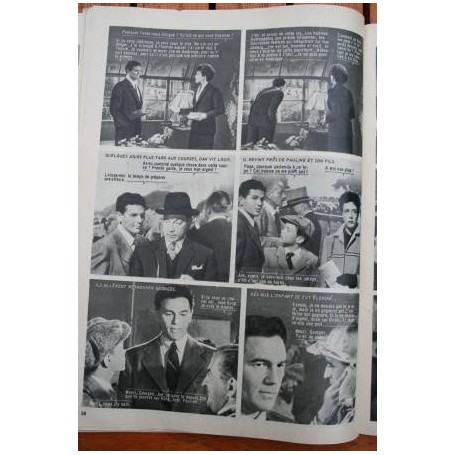 Magazine Roman D'Amour 1961 John Garfield Micheline Presle Luther Adler ...