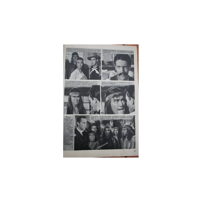Magazine Star Cine Aventures 1963 Chuck Connors Kamala Devi Pat Conway ...
