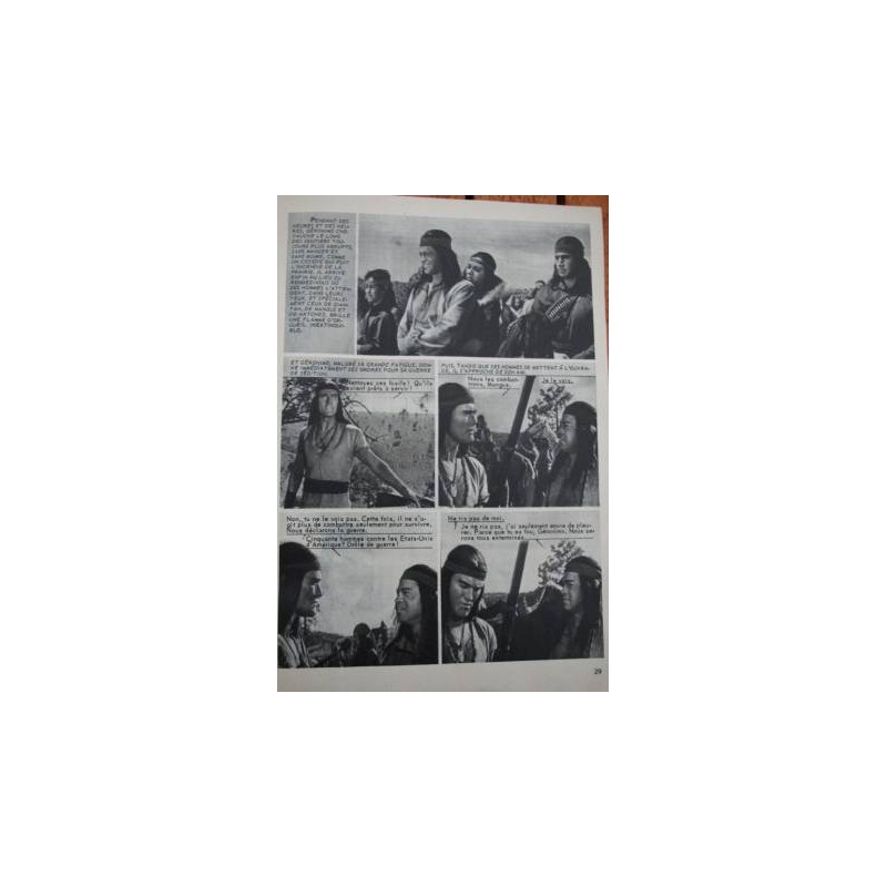 Magazine Star Cine Aventures 1963 Chuck Connors Kamala Devi Pat Conway Geronimo Arnold Laven