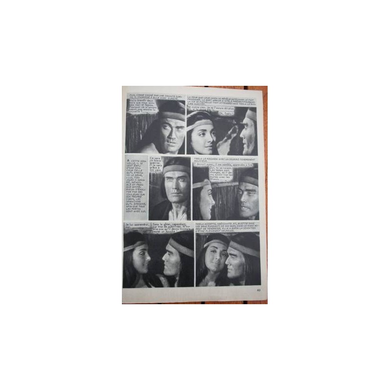 Magazine Star Cine Aventures 1963 Chuck Connors Kamala Devi Pat Conway ...