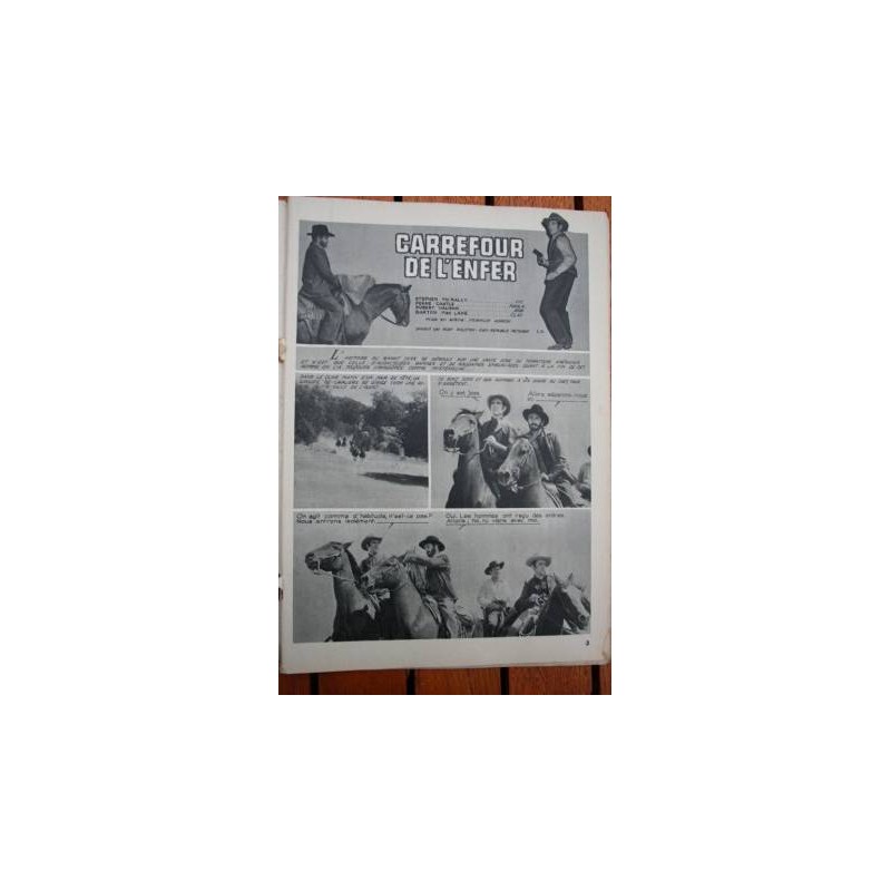 Magazine Star Cine Aventures 1959 Stephen McNally Peggie Castle Robert ...