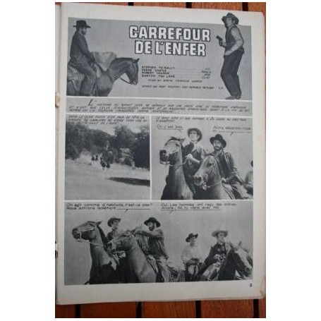 Magazine Star Cine Aventures 1959 Stephen McNally Peggie Castle Robert ...