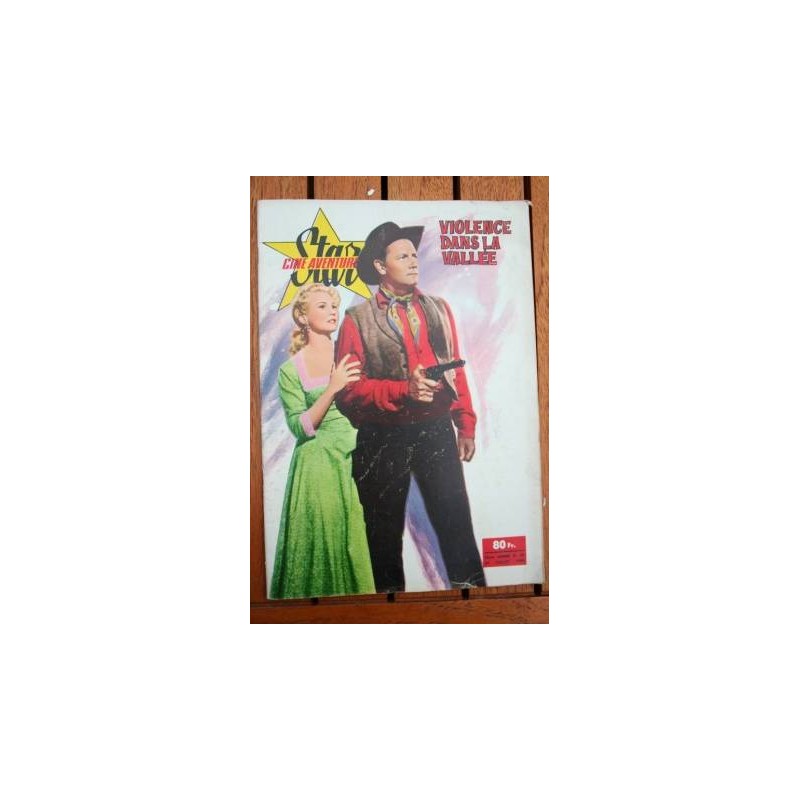 Magazine Star Cine Aventures 1959 Joel McCrea Virginia Mayo Barry ...